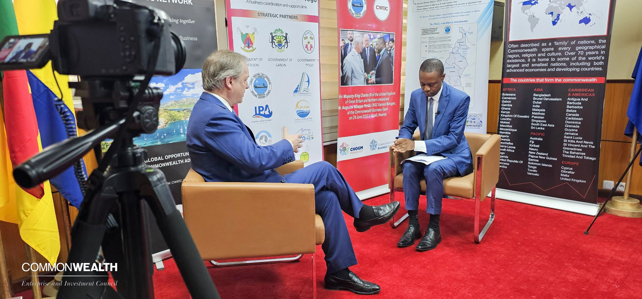 Lord Swire Interviewed By Cameroon Radio Television’s For "Globe Watch ...